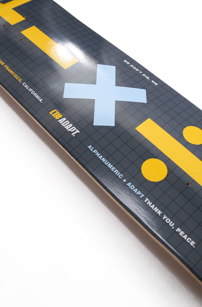 Alphanumeric x Adapt :: Multiply (Skateboard Deck) – Adapt.