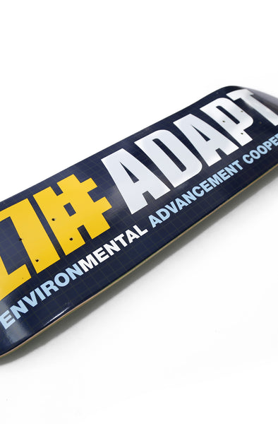 Alphanumeric x Adapt :: EAC (Skateboard Deck) – Adapt.